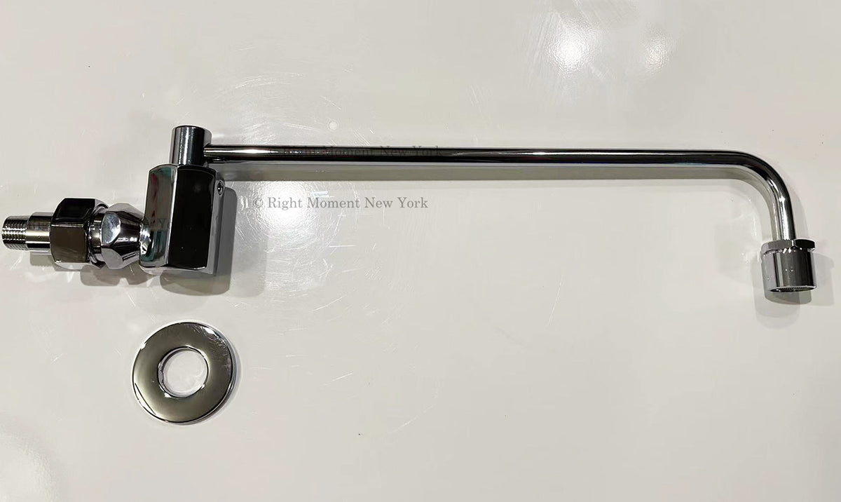 12” Swing Spout Wall Mounted Replacement Gas Wok Range Faucet – Kitchen ...